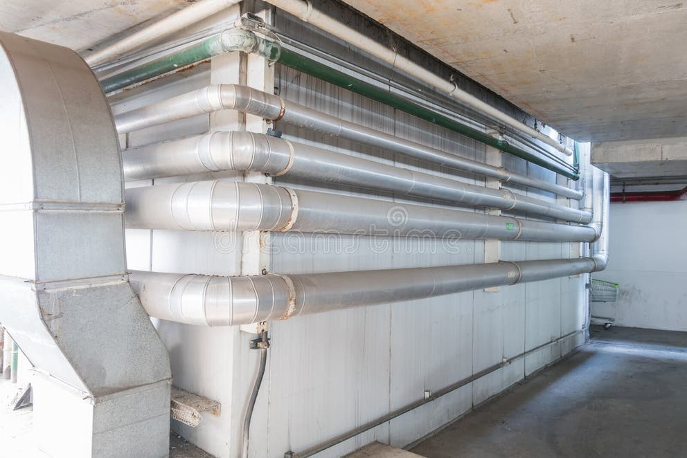 Water Dripping from Air Duct Stock Image - Image of color, conditioner ...