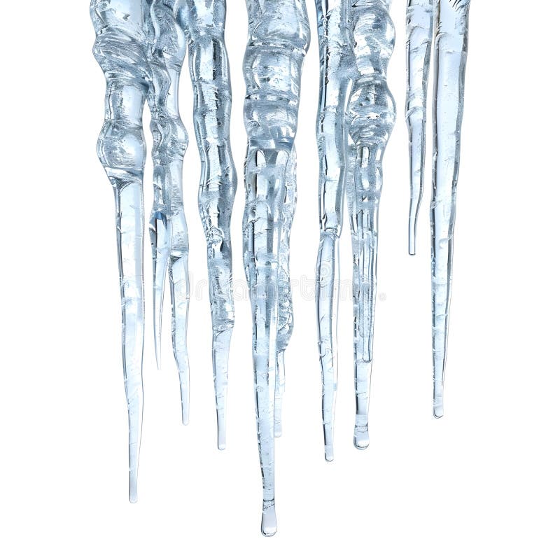 Water Dripping Down from Top on Transparent Background - Ai Generated ...