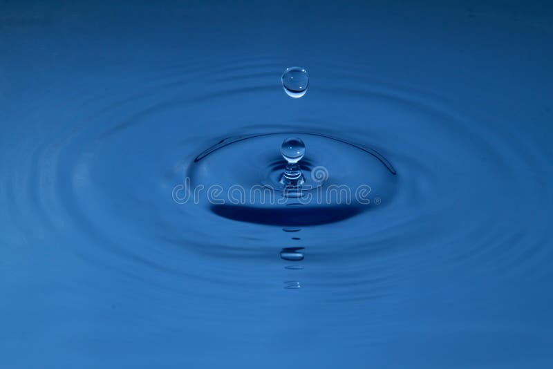 Simple water drop stock image. Image of simple, clean - 16360261