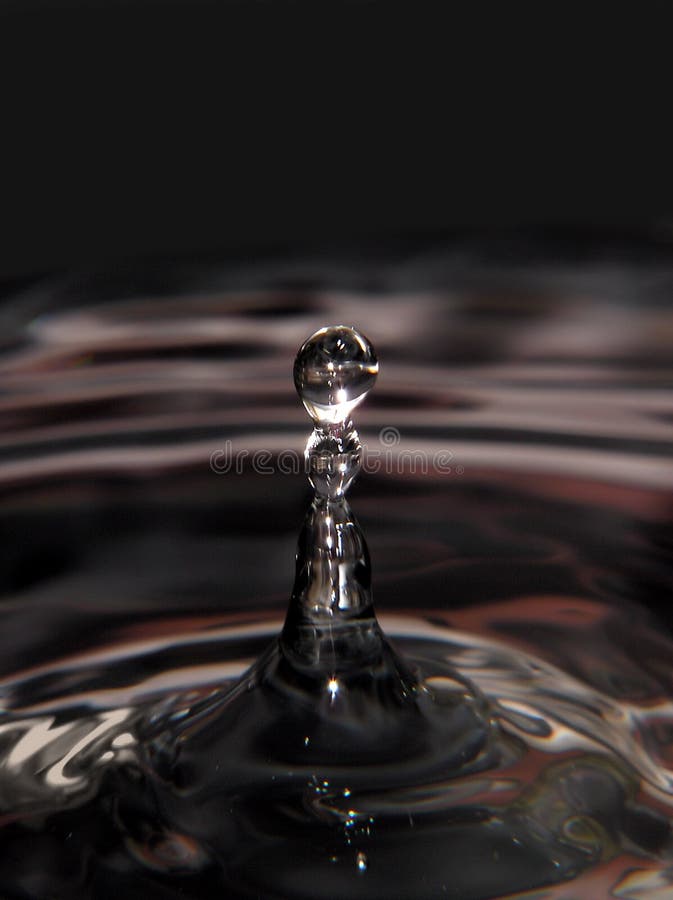 Pouring water stock image. Image of glass, bubbles, water - 291507