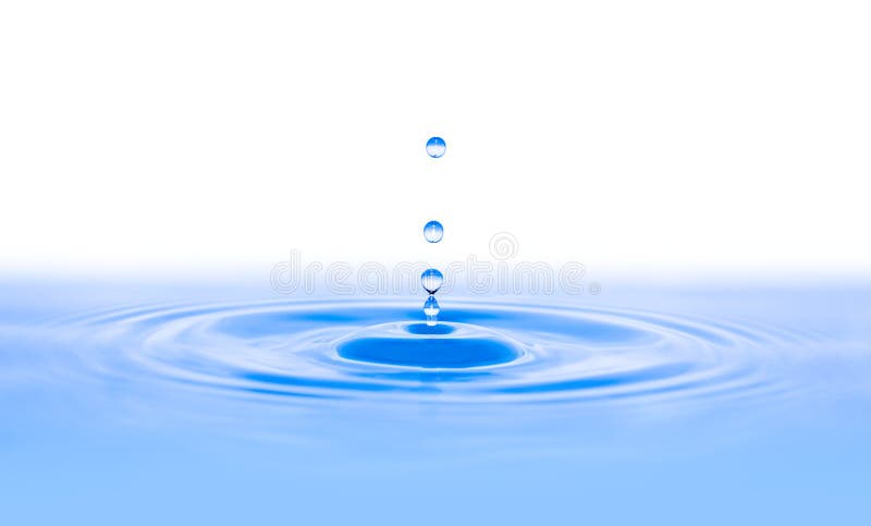 Simple water drop stock image. Image of simple, clean - 16360261