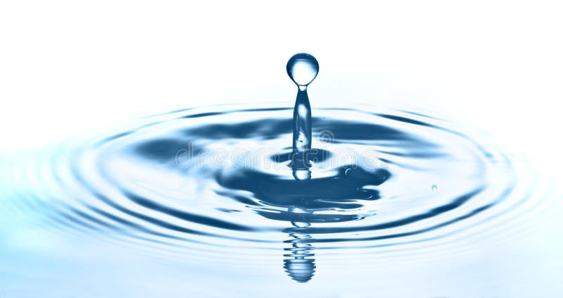 Simple water drop stock image. Image of simple, clean - 16360261