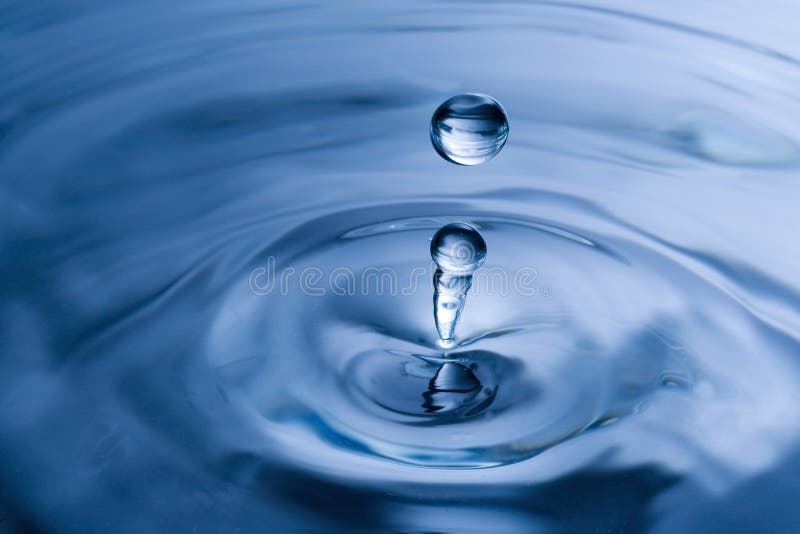 Drop of drinking water stock photo. Image of drop, flow - 1676612