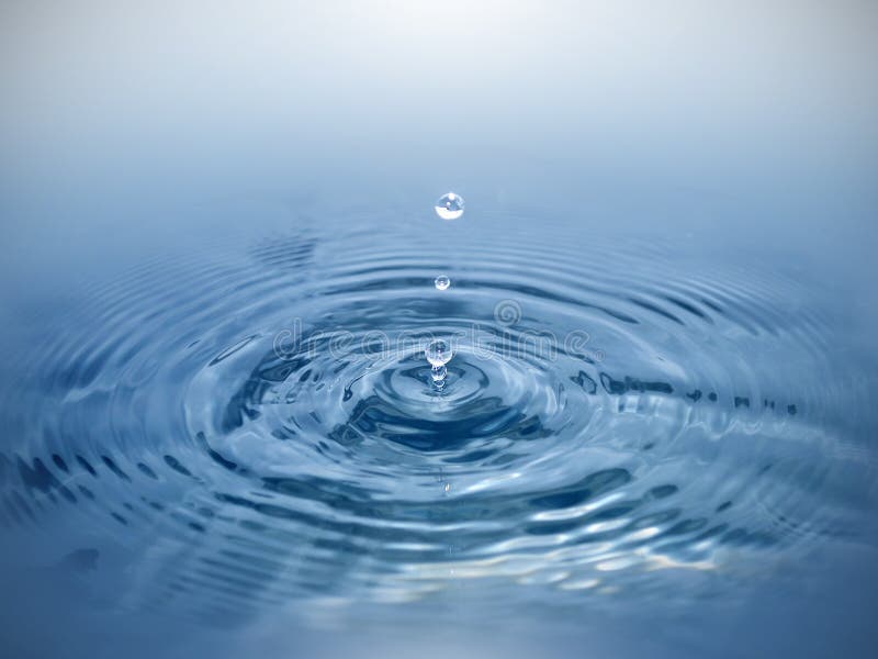 Water Intersecting Ripples stock photo. Image of clear - 6725620
