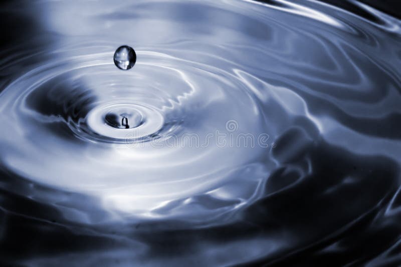 Sharp water drop 1 stock image. Image of gray, water, dripping - 2075