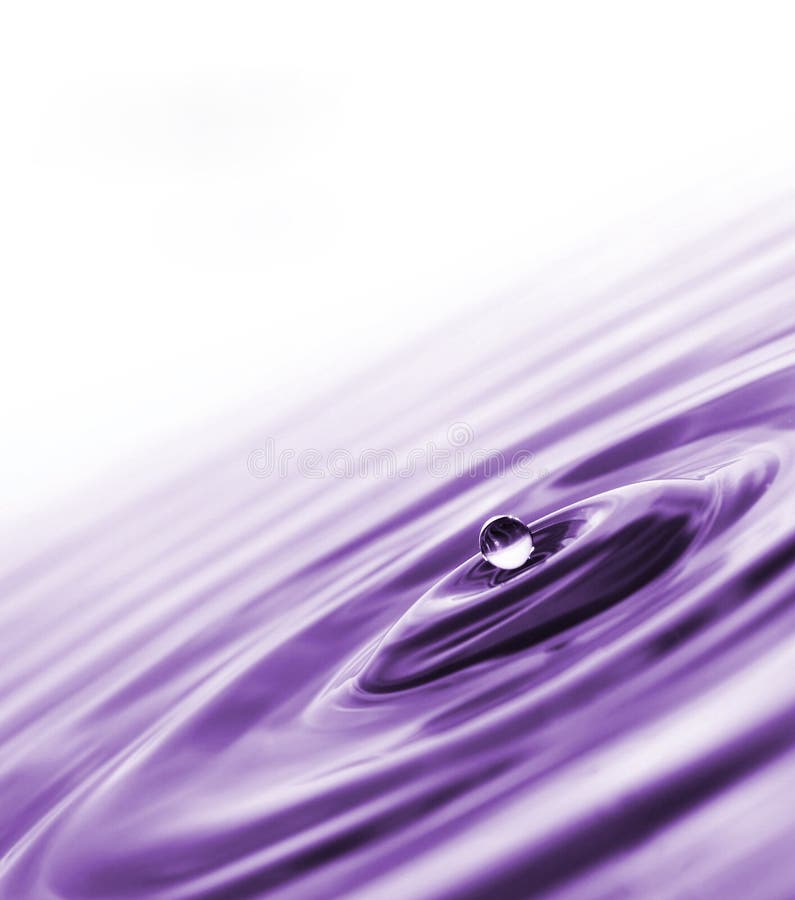 Purple and Yellow Water Drop and Splash Stock Photo - Image of purple ...