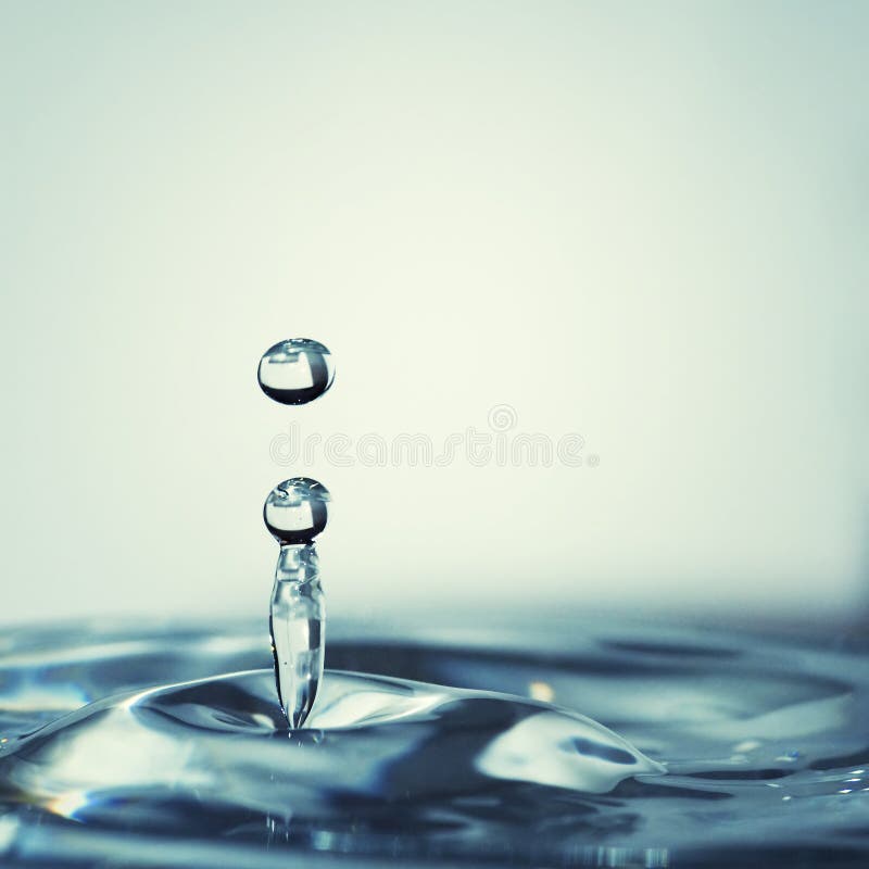 Crystal drop stock photo. Image of wave, concepts, condensed - 15254