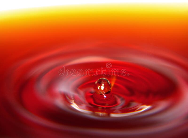 Water-drop stock photo. Image of water, liquid, orange - 2259488