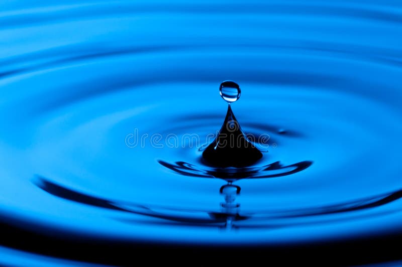 Simple water drop stock image. Image of simple, clean - 16360261