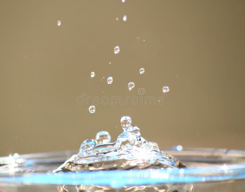 Water stock photo. Image of drops, reflection, drop, stream - 734036