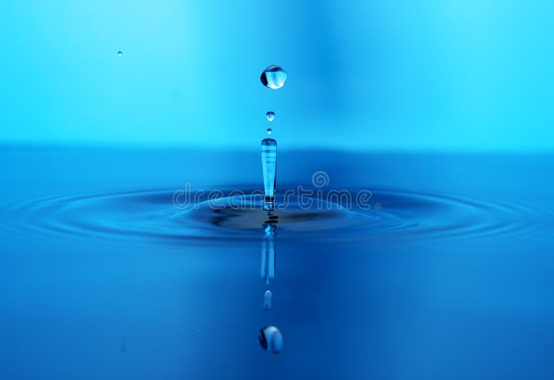 Spa Water Drop Leaf Ripples Stock Photo - Image of calm, detail: 20309278