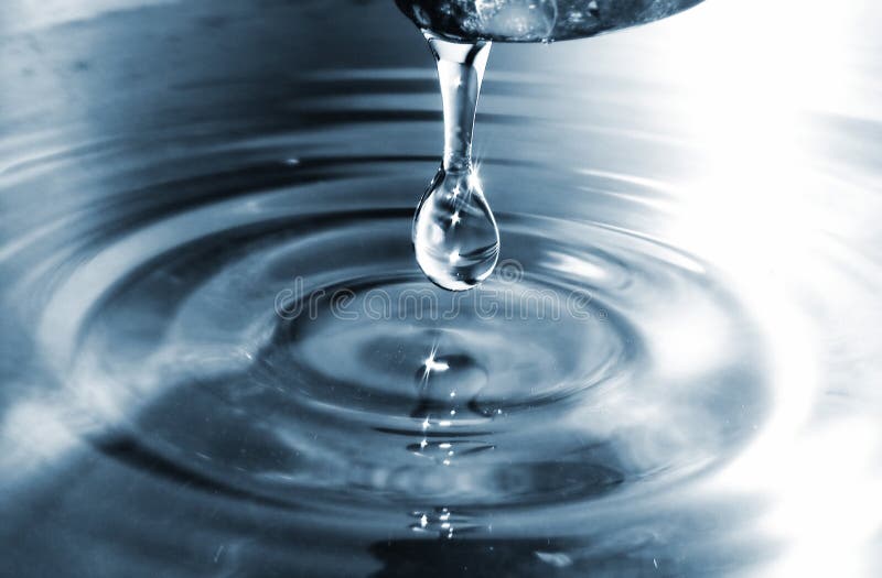 Water drop stock image. Image of cold, bubbles, closeup - 34021