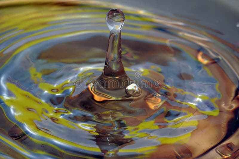 Water drop stock image. Image of coctail, waterdrop, water - 4999789