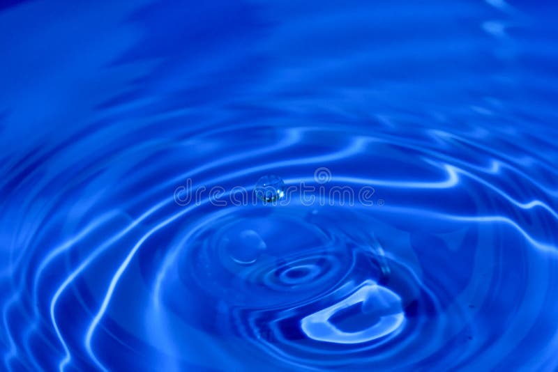 Water Intersecting Ripples stock photo. Image of clear - 6725620
