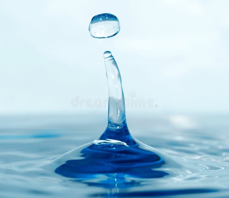 Water drop stock photo. Image of bubbles, waterdrop, vodka - 7442