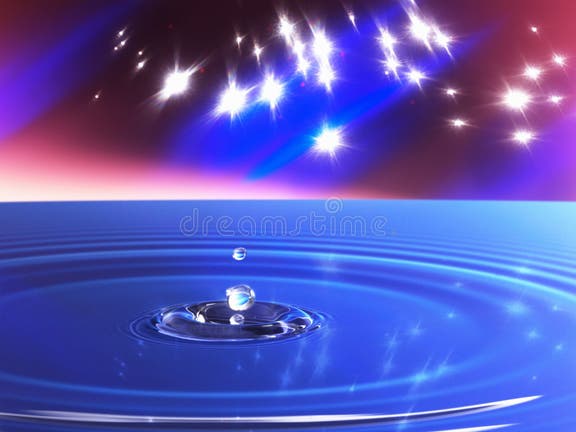 Water drop stock photo. Image of concentric, ingredient - 7675842