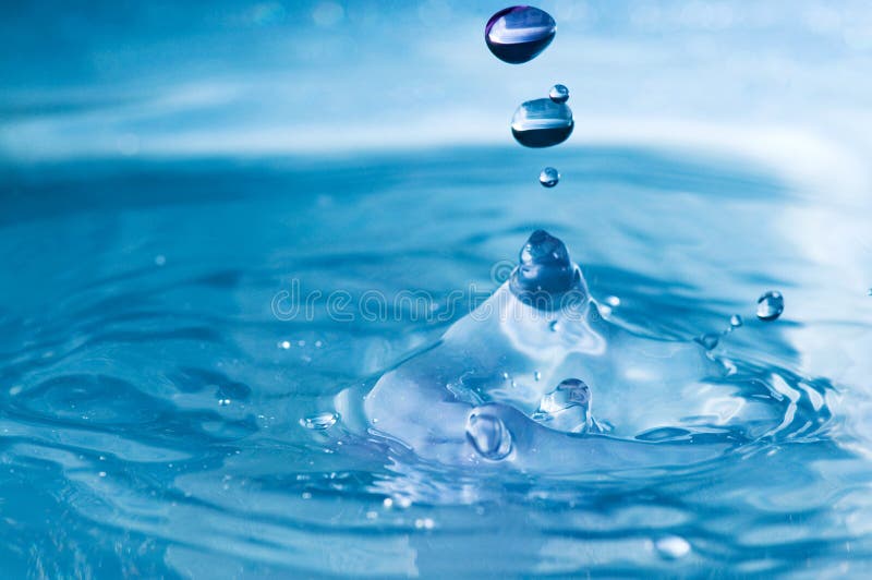 Marbles falling in water. stock photo. Image of water - 4166234