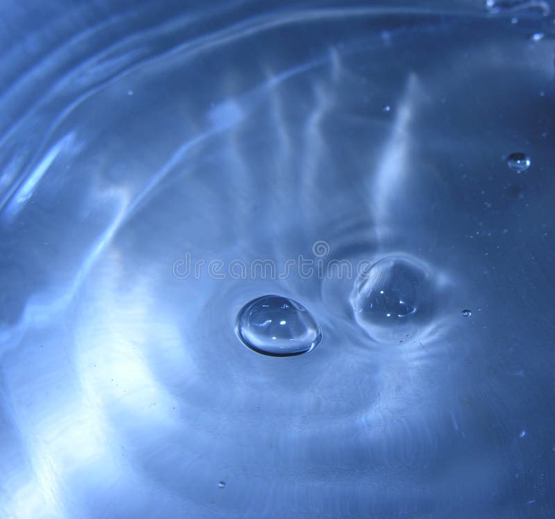 Water drop stock image. Image of splash, water, blue, colour - 97421