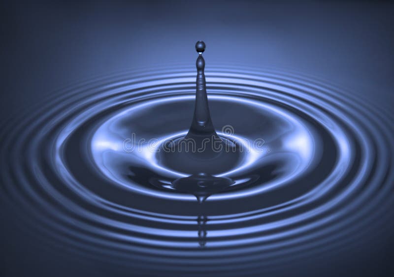 Water drop stock photo. Image of effect, idyllic, ideas - 57004860