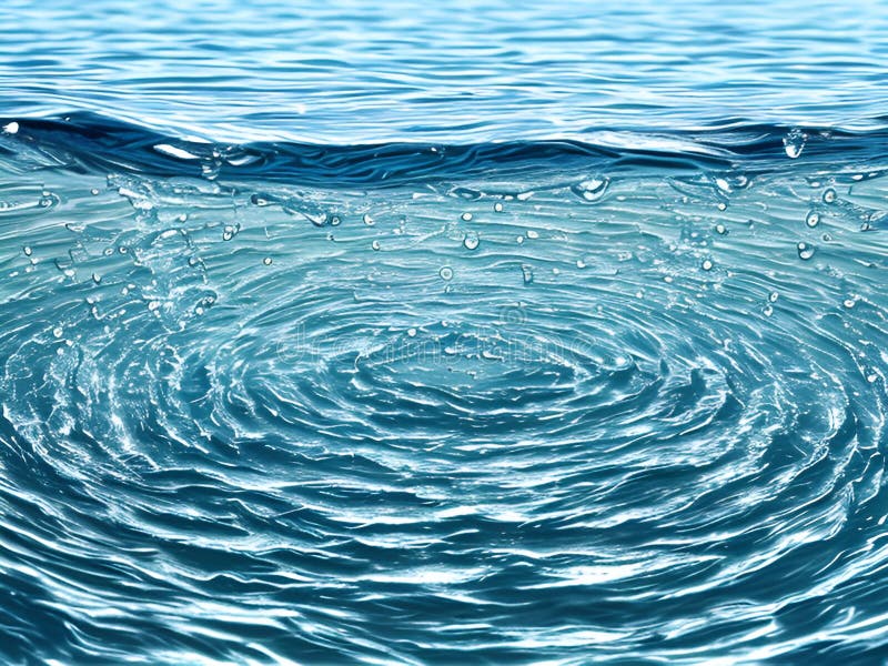 Water Drop Background Water Element Material Water Surface Dynamic ...