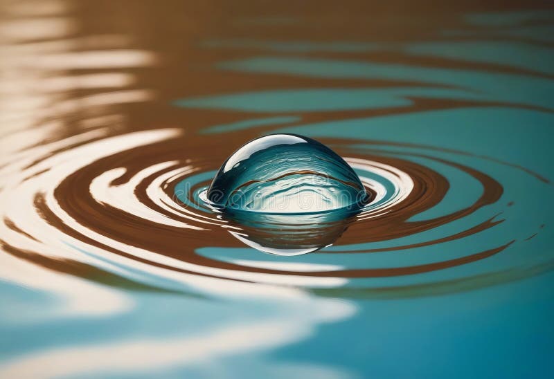 Water Drop Banner Business Background Stock Illustration - Illustration ...