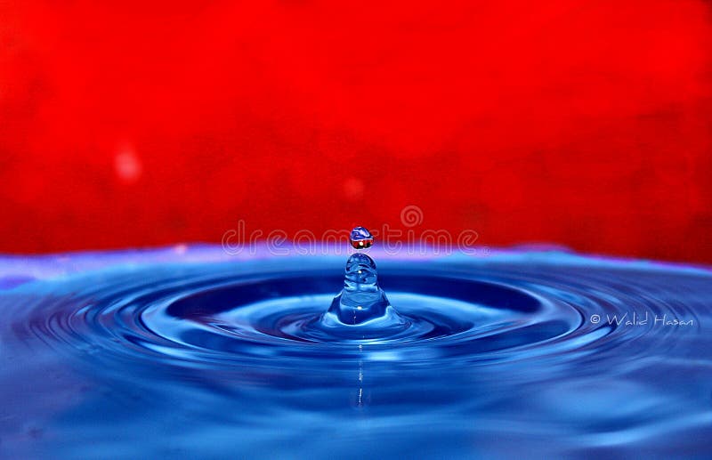 Water drop stock photo. Image of drop, dropped, beautiful - 48649296