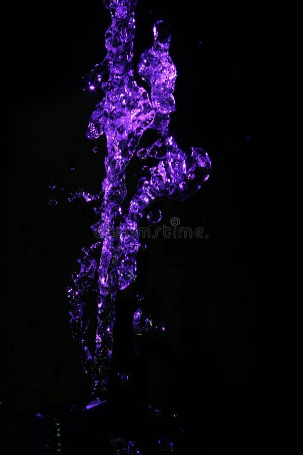 Pink liquid flow stock photo. Image of raining, somewater - 136113942