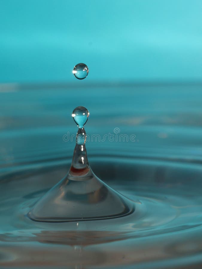 Water drop stock image. Image of motion, calm, shape - 28647939