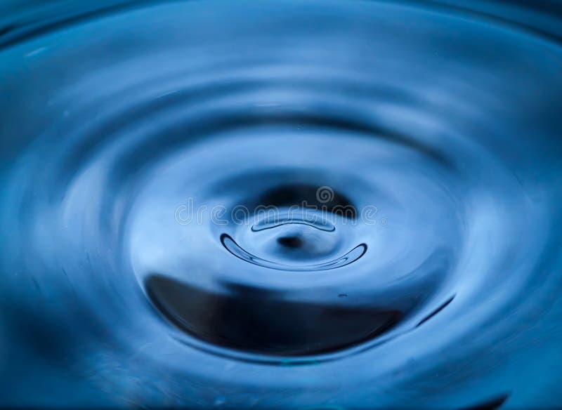 Water drop blue. stock photo. Image of healthy, clear - 28838670