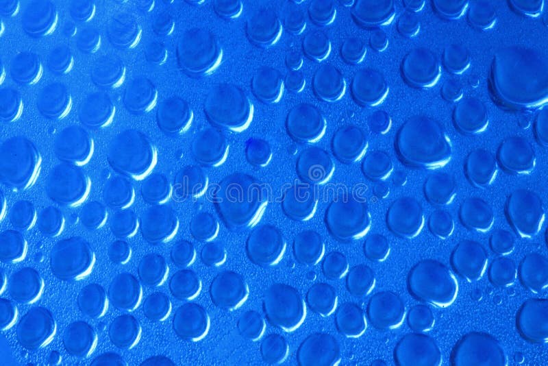 Water drop blue color stock photo. Image of chemical - 14946910