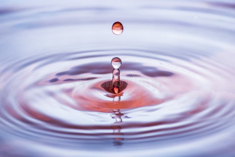 Water drop stock image. Image of concentric, color, pattern - 102041717