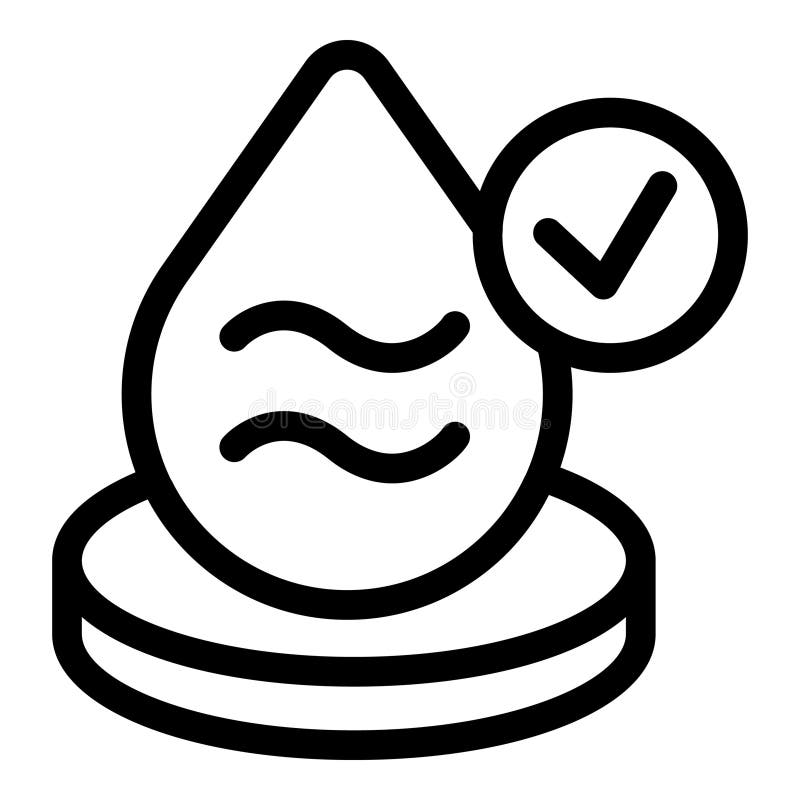 Water Drop Check Mark Stock Illustrations – 786 Water Drop Check Mark ...