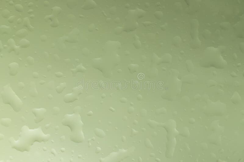 Water Drop on the Clear Glass , the Glass it Looks Fresh. Stock Photo ...