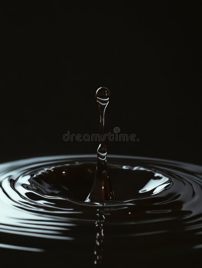 Water Drop stock photo. Image of experiment, micro, tension - 361819042