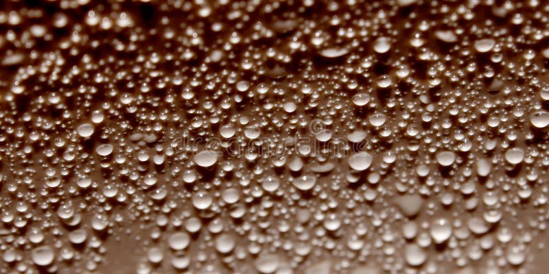 Water Drop on the Cold Surface Stock Image - Image of pattern, shiny ...