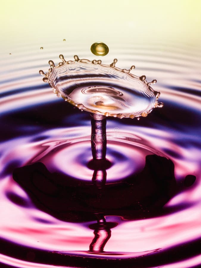 Water Drop Collision stock photo. Image of drop, splash - 30710754