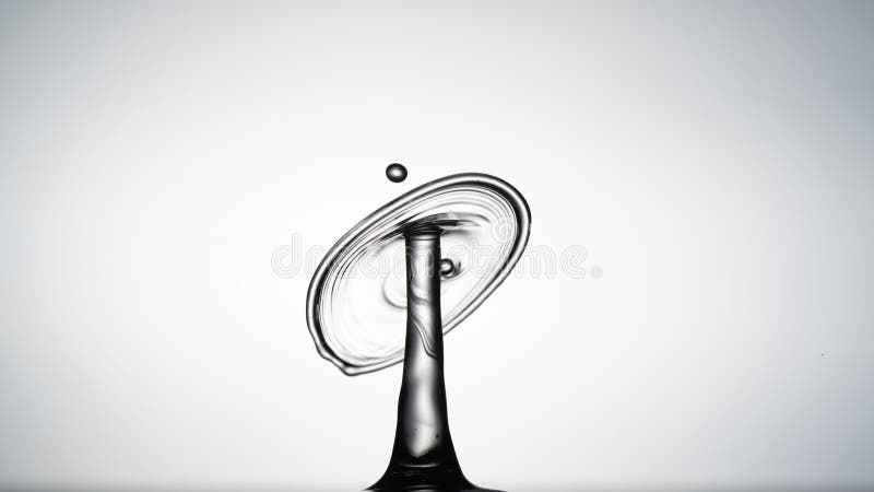 Water Drop Collision. Water Splash Stock Image - Image of clean, splash ...