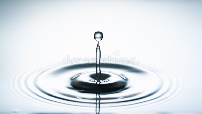 Water Drop Collision. Water Splash Stock Photo - Image of splashing ...