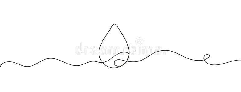 Continuous Line Drawing Water Icon Stock Illustrations – 1,774 ...