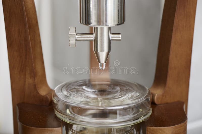 Water Drop Control Valve of Dutch Coffee Maker Stock Image - Image of ...