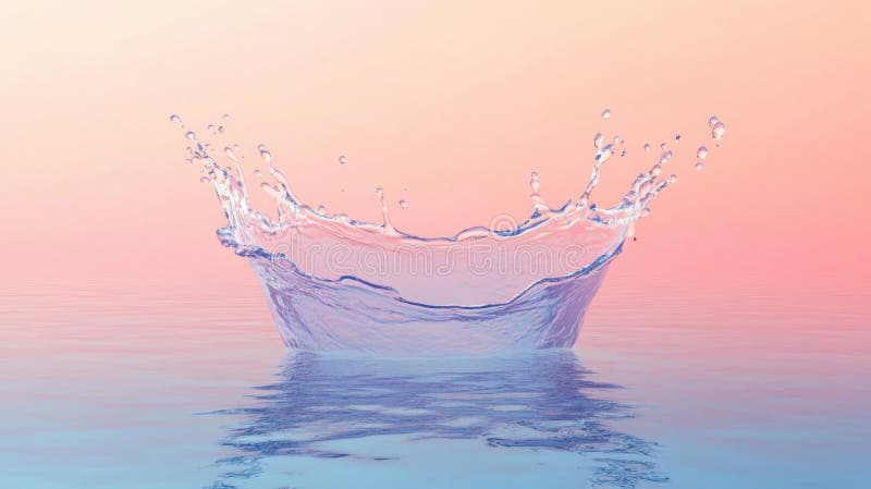Water Drop Crown Effect, Water Ripple Aesthetic Motion and Serene Waves ...