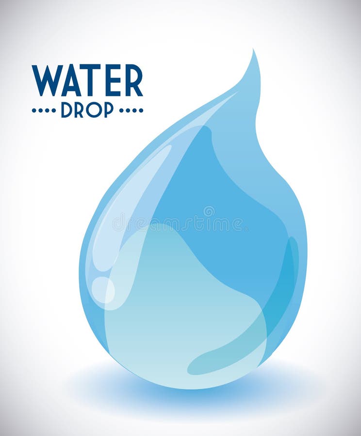 Water drop design stock vector. Illustration of design - 45065607