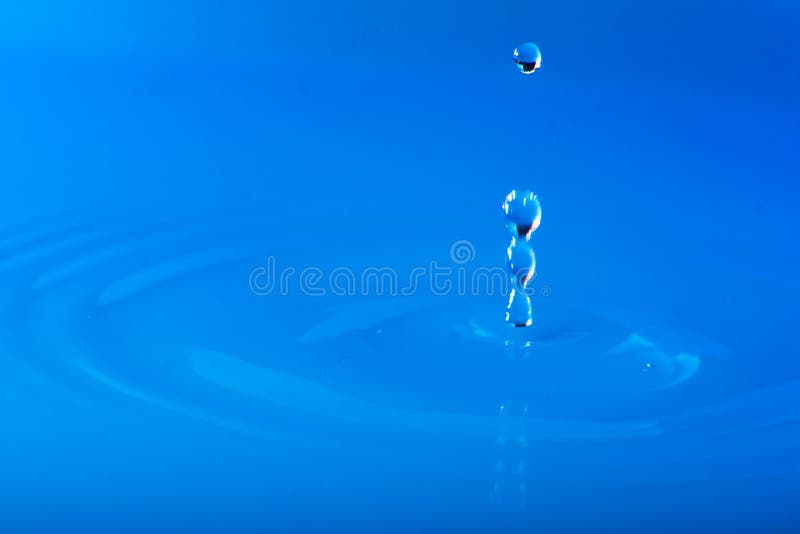 Water drop stock image. Image of pool, sell, azure, transparent - 83289601