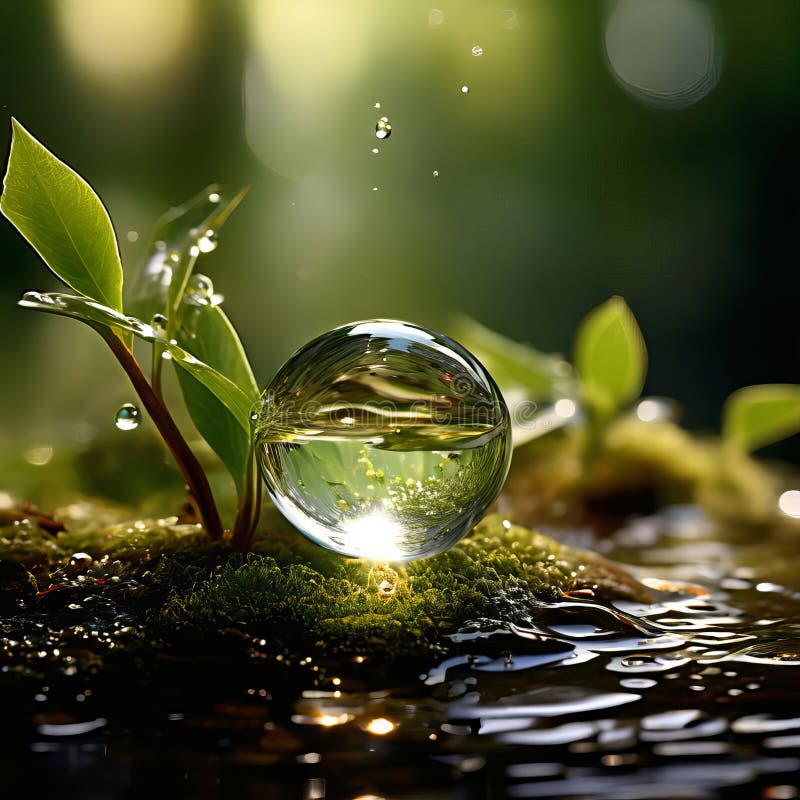 Water Drop, Environment Issue, Scarcity of Resources, World Water Day ...