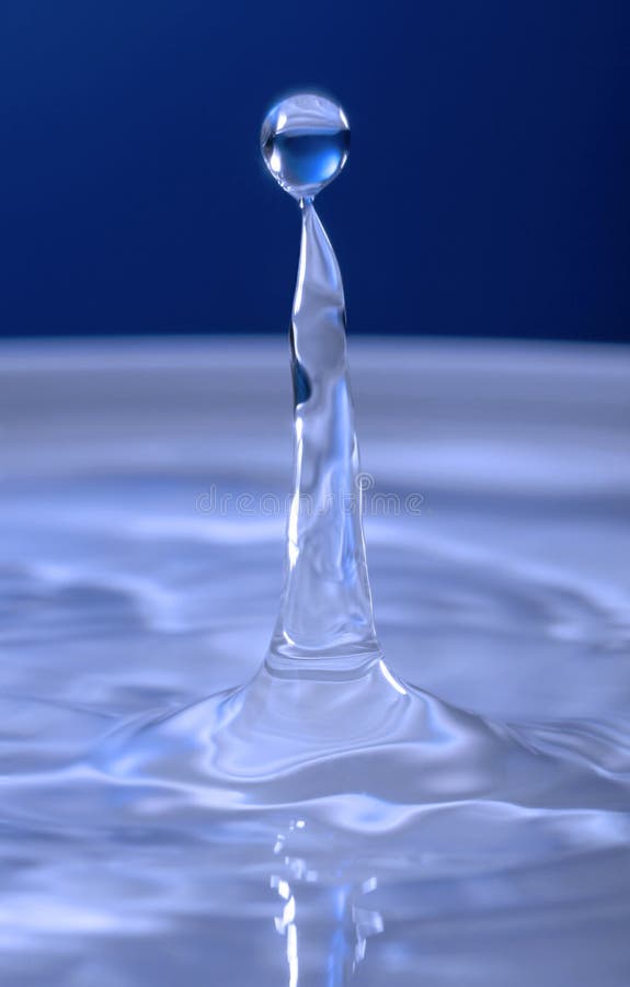 Water drop stock image. Image of copyspace, drip, flowing - 34597941