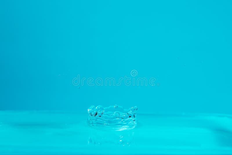 Water drop falling down. stock image. Image of background - 86172227