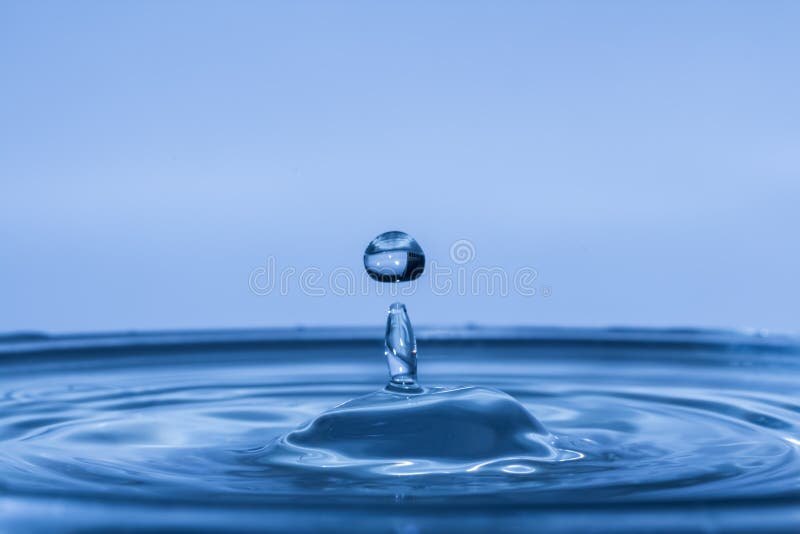 Water Drop stock photo. Image of freshness, horizontal - 55964820
