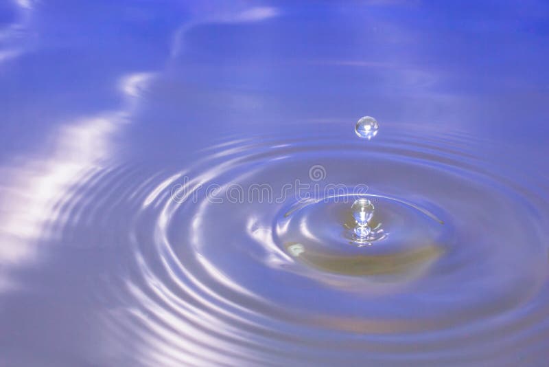 Water drop falling stock image. Image of calm, drop, making - 61464181