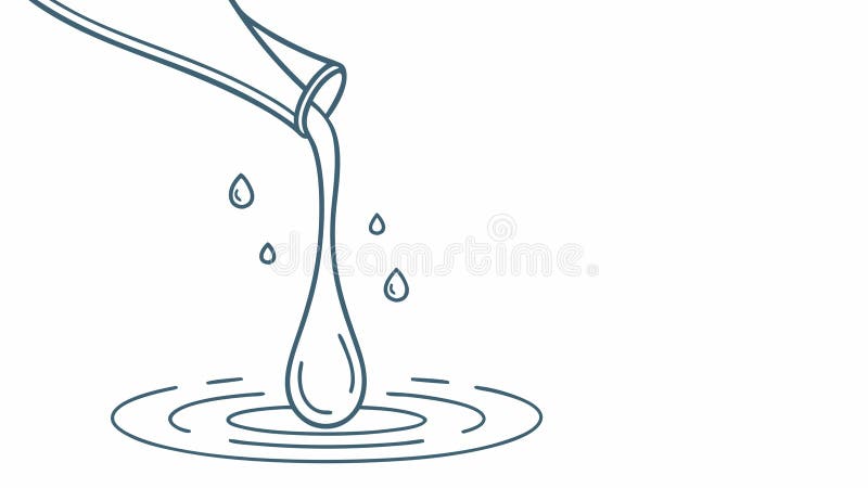 Simple Vector Sketch Water Drop Stock Illustrations – 1,705 Simple ...