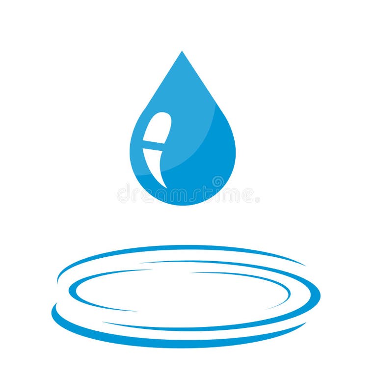 Water Ripples Drop Vector Stock Illustrations – 905 Water Ripples Drop ...